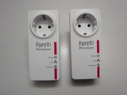2x AVM Fritz!Powerline 520E Powerline Netzwerk Adapter | eBay.de
