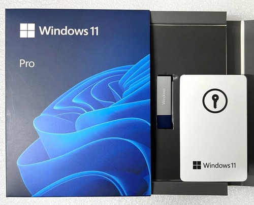 Microsoft Windows 11 Pro 64/Bit installation Full Version USB Box Pack ...