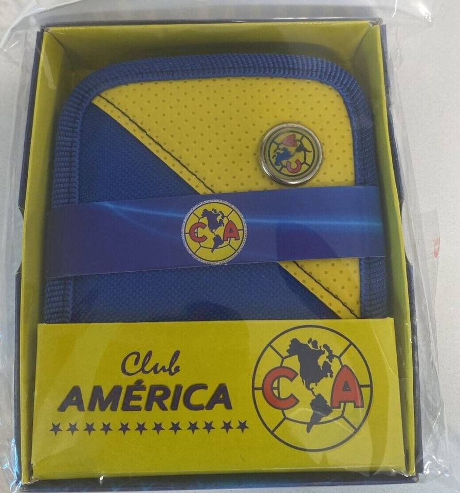 Men's Wallet Carteras Del Futbol Mexicano Con Cierre America,Cruz Azul ...