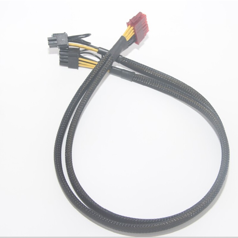 12Pin to Dual PCI-E 8Pin (6+2Pin) Cable for Modular PSU W2C99149 ...