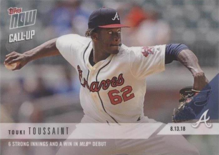 2018 Topps Now - Call-Up Touki Toussaint #593 /754 (RC) for sale online ...