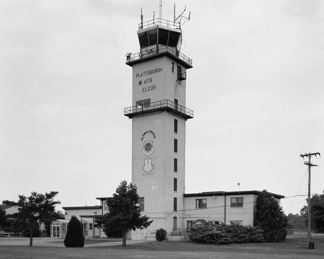 Plattsburgh Ny Air Force Base Control Tower 8x10 Picture Celebrity ...