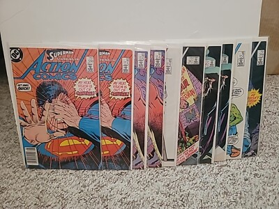 Action Comics 10 Issue Lot 558-564 | eBay
