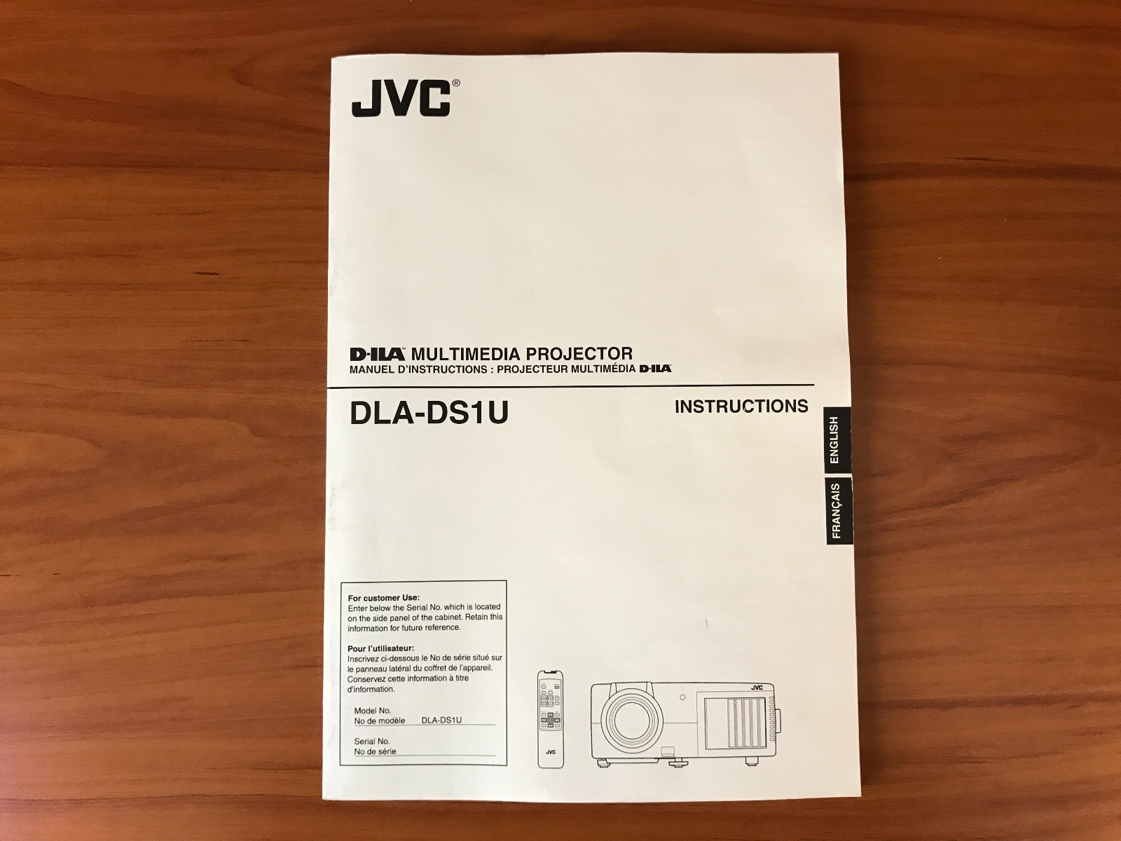JVC DLA-DS1 SXGA HD High Definition 720P 16:9 Widescreen Projector | eBay