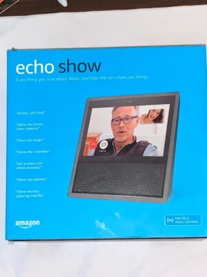 Amazon Echo Show 1st Gen Smart Speaker w/ Alexa *** BRAND NEW IN SEALED ...