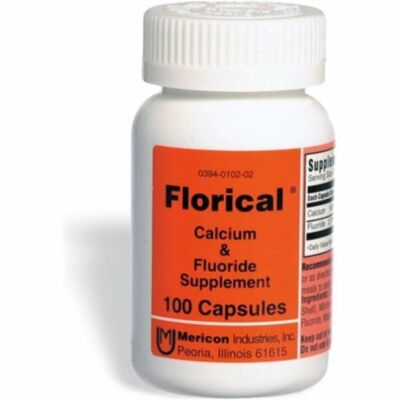 Florical Calcium and Fluoride Supplement For Hardening of Bone Capsules ...
