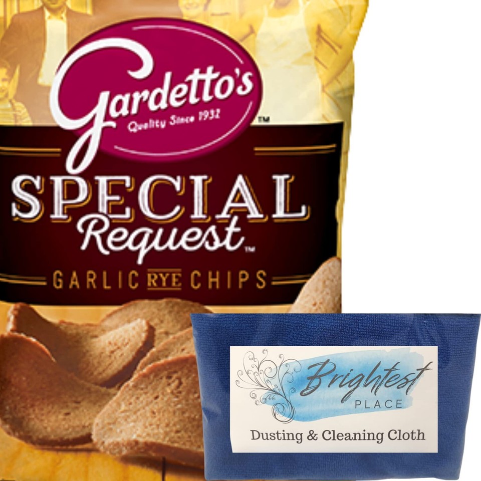 Gardetto's Special Request Only Garlic Rye Chips 8oz Bags Set of 4 ...