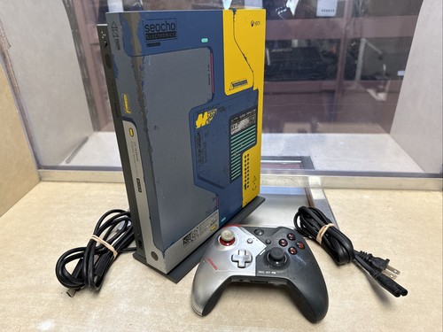 Microsoft Xbox One X Cyberpunk 2077 Limited Edition Console ...
