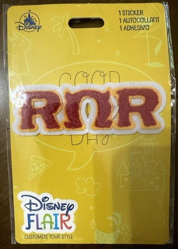 Disney Flair embroidered sticker Roar Omega Roar Monsters Inc. New In ...
