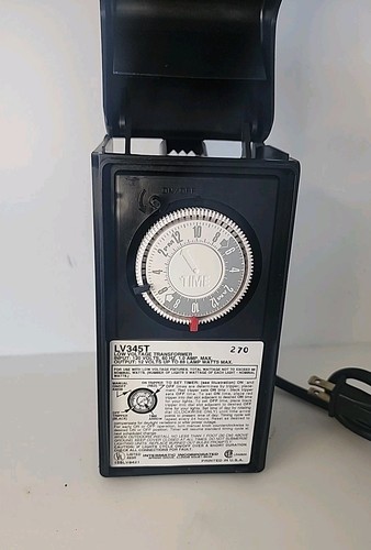 MALIBU Intermatic LV345T Low Voltage Timer Transformer Landscape ...