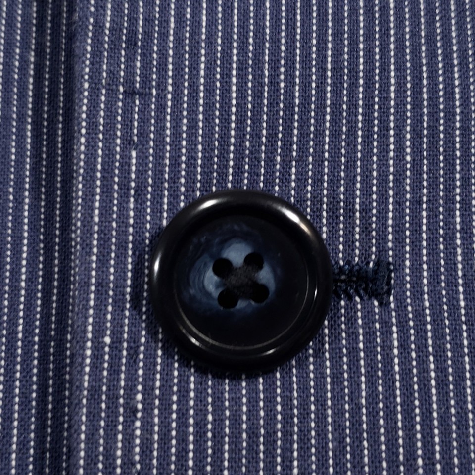 J. Crew Ludlow Blazer Men 40R Blue Somelos Fabric Unstructured Cotton ...