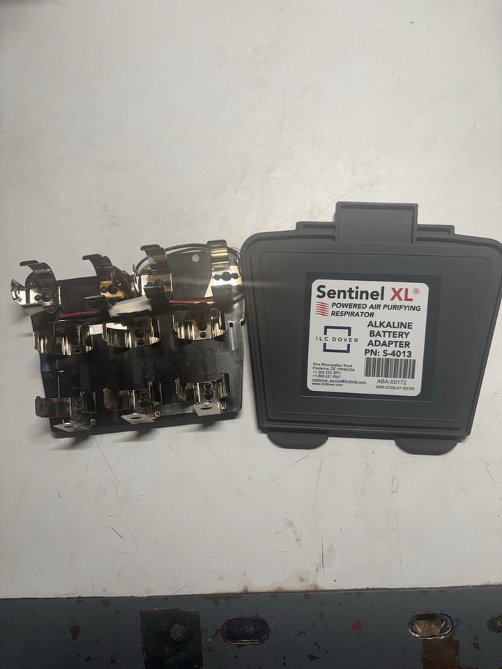 Sentinel XL, Powered Air Purifying Respirator, Akaline Battery Pack S ...