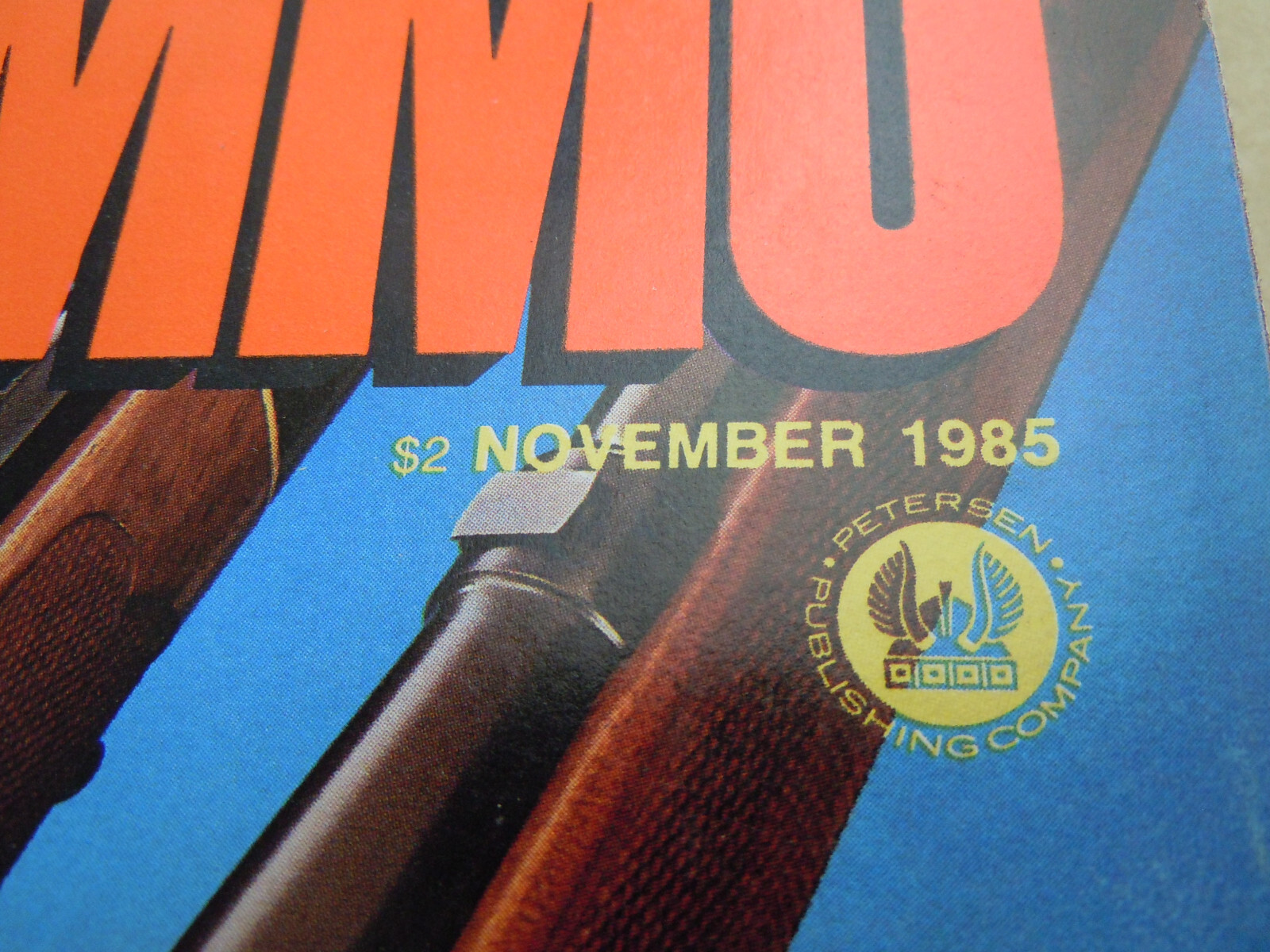 VINTAGE NOVEMBER 1985 " GUNS & AMMO " MAGAZINE - 117 PAGES | eBay