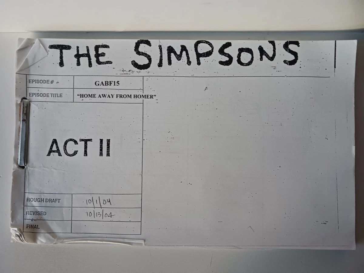 Simpsons Titles And Air Dates
