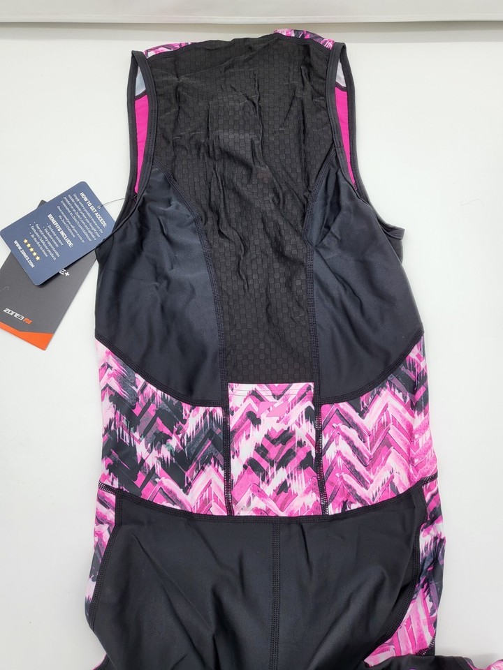 Zone 3 Womens Activate Plus Sleeveless Trisuit Electric Vibe ...