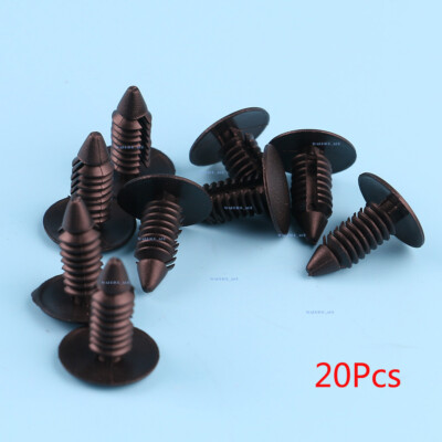 20Pcs 6030441 For Ford Chrysler 6.4mm Hole Retainer Bumper Fender ...
