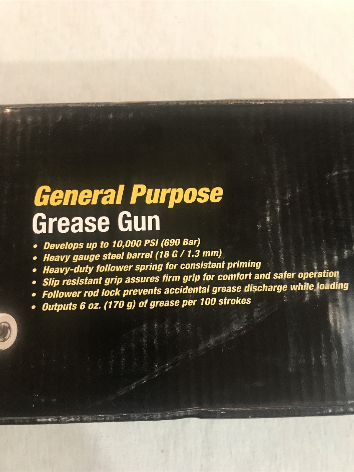 NAPA LUBRICATION EQUIPMENT 715-1241 LEVER ACTION GREASE GUN NIB NEW | eBay