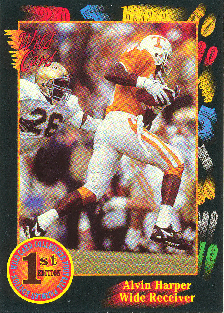 WILD-CARD Alvin Harper RC COWBOYS BUCS REDSKINS Tennesee | eBay