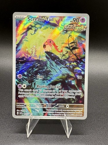 Pokemon Scream Tail SVP 065 Paradox Rift ETB Holo Black Star Promo LP ...
