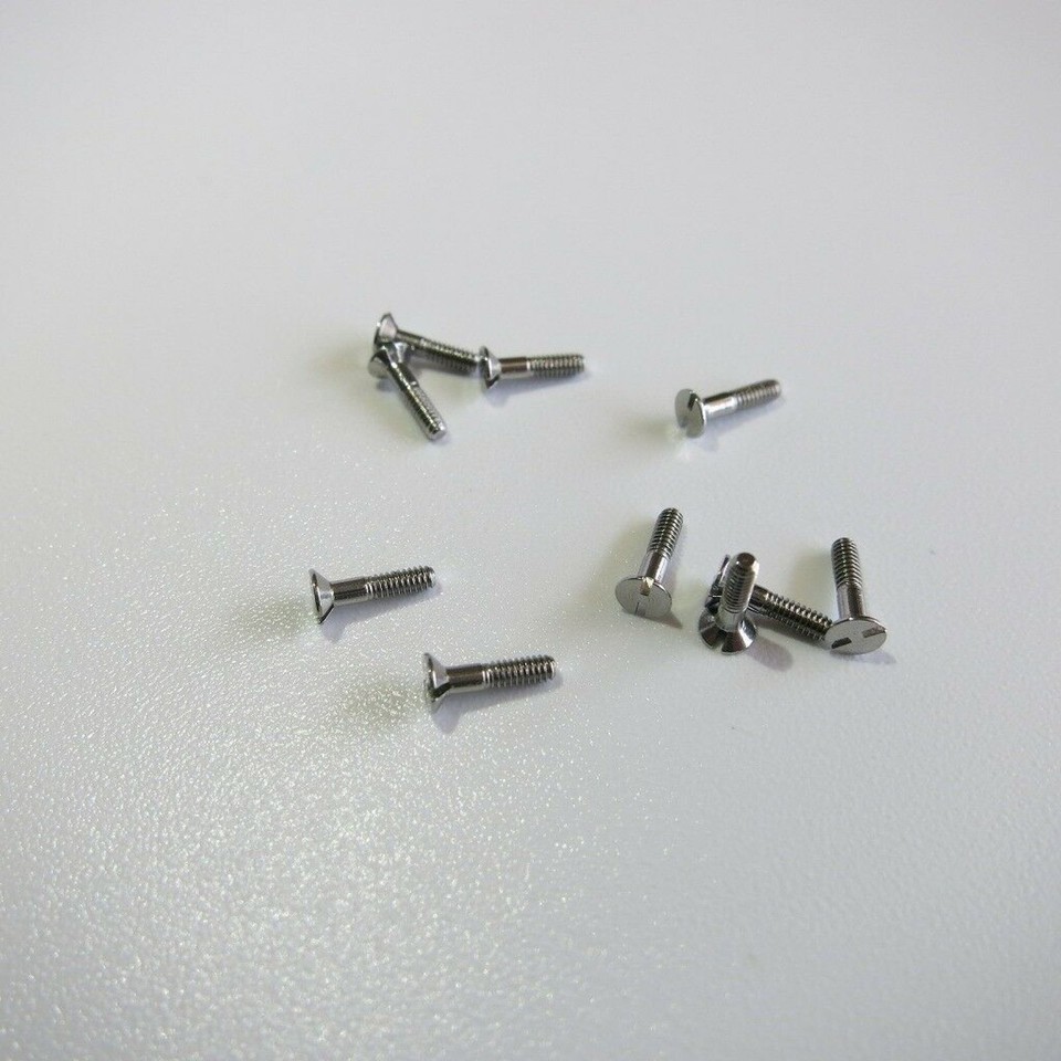 120pcs Assorted Stainless Steel Watch Back Case Cover Repair Screws ...