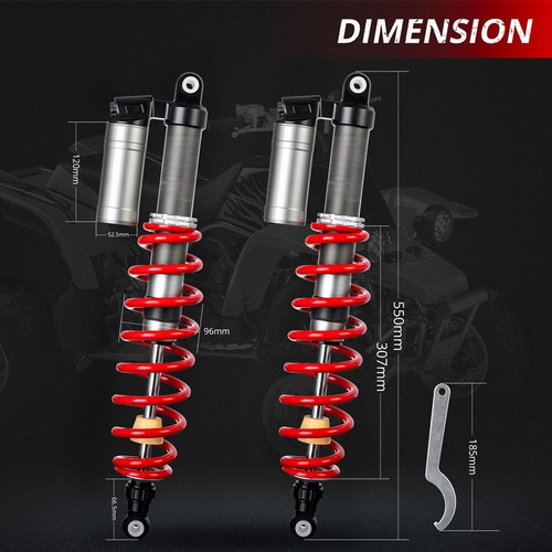 2009-2014 Polaris RZR S 800 Stage 4 Upgraded Rear & Front Air Shocks ...