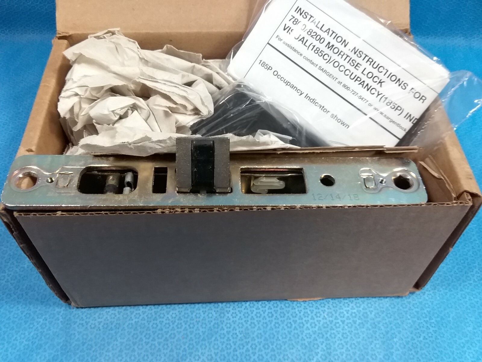 Sargent ASSA Abloy 8265 E4 H00 BSP Privacy Mortise Lock RightHand Sbw ...