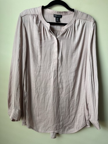 JNY JONES NEW YORK Women’s Long Sleeve Blouse Button Front Top Sz XL | eBay
