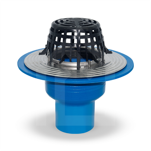 Grumbach Universal Gully - senkrecht mit Klemmflansch-PUR Flachdach ...