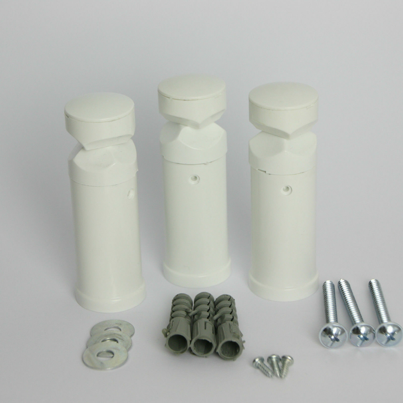 Replacement towel radiator brackets UNIVERSAL Fit Flat / Curved Towel ...