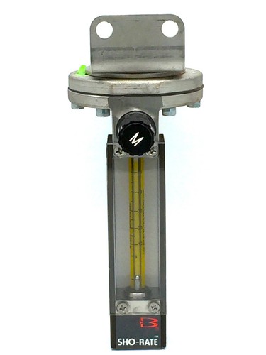 Brooks SHO-RATE 1350E Sho-Rate Low-Flow Glass Tube Area Meter 200 Psig ...