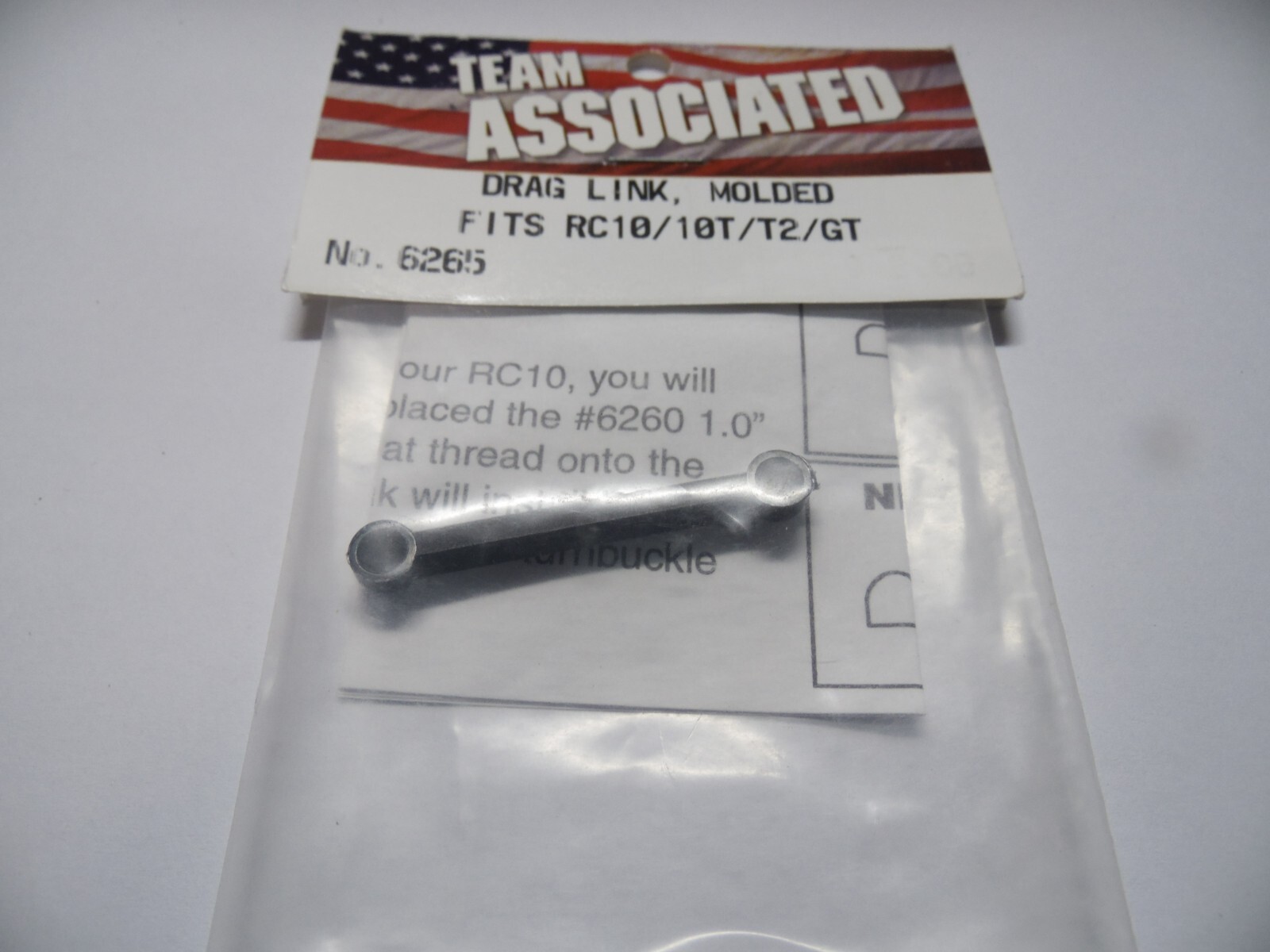 ASSOCIATED 6265 Drag Link Molded RC10 / 10T / T2 / GT | eBay