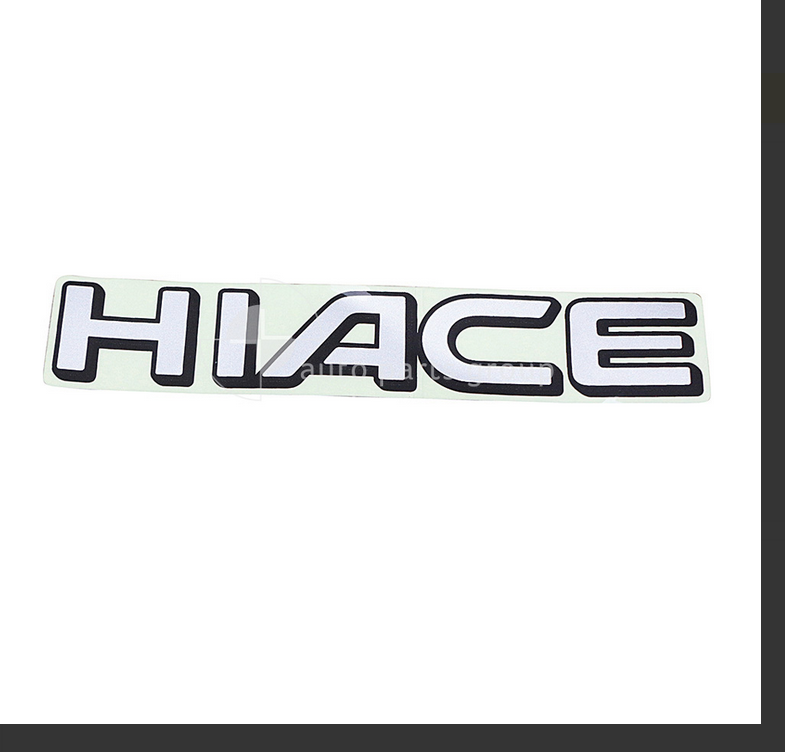 GENUINE REAR TAIL GATE BADGE EMBLEM FOR TOYOTA HIACE VAN 8/1989-2/2005 ...