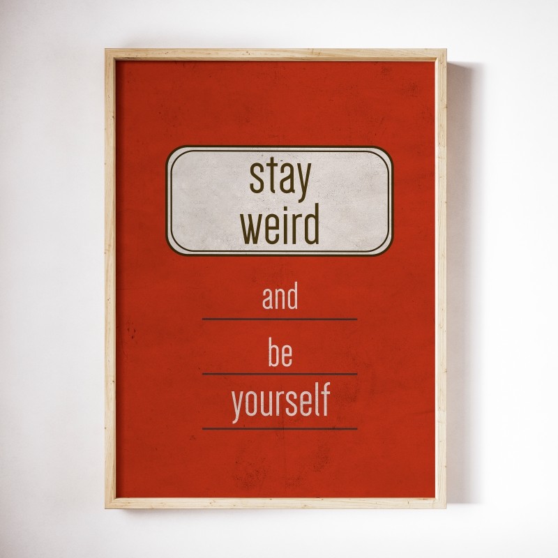 Motivational Prints Funny Quote Poster Modern Inspirational Minimalist ...