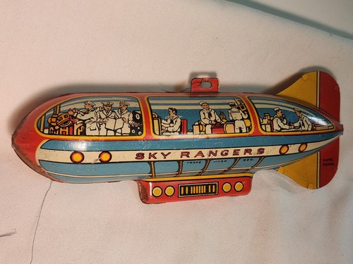 Old 1930s Sky Rangers Zeppelin Airship & Tower Unique Art Toy Parts | eBay