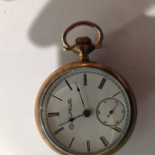Antique 1879 Elgin Sidewinder Pockt Watch Grade 10 Jewel 11 Size 18s ...