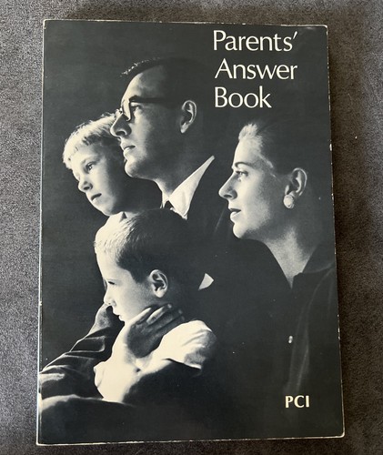 Vintage Parents Answer Book 1969 PCI Parent And Child Initiative ...