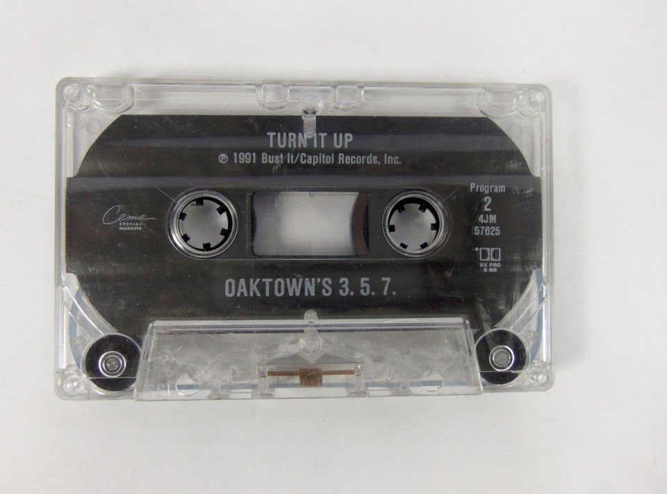 Young MC Oaktown's 357 Split Cassingle Rap Tapes Kellogg's Mini Buns ...