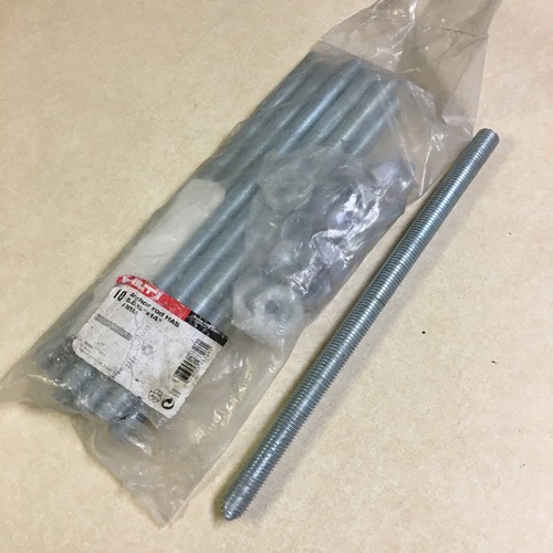 Pack of 10 - Hilti Anchor Rods HAS-E-55 - 3/4"x14" - 2198002 | eBay