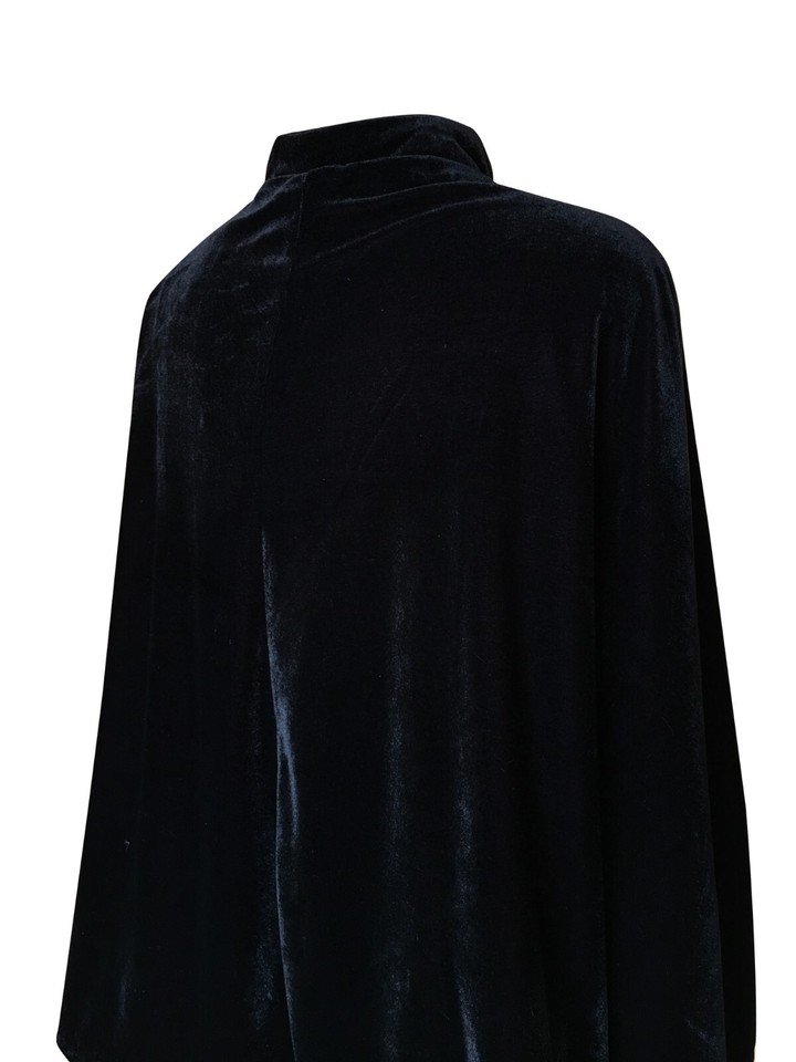 Capelet, Satin Lined Velvet Cape, Short Renaissance Cloak, Unisex ...