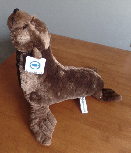 S23 / peluche morse lion de mer Californian Sealion NAUSICAA neuf | eBay