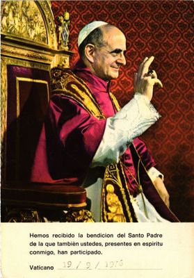 CPM CATHOLIC POPE Paulus PP VI (318402) | eBay