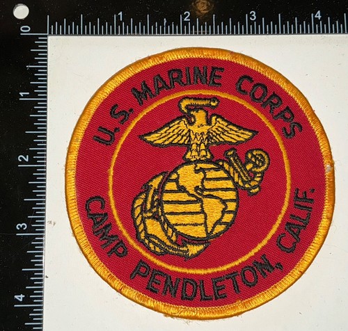 Vintage USMC US Marine Corps EGA Eagle Globe & Anchor Camp Pendleton CA PX Patch | eBay