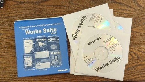 Microsoft Works Suite 2004 w/ Product Key (CD Software) | eBay