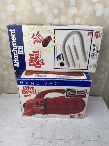 Vintage Royal Dirt Devil Hand Vacuum Model 103 Red Vac Corded ...