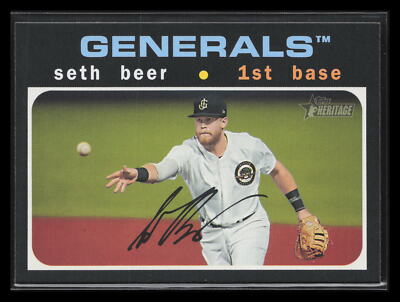 2020 Topps Heritage Minor League Seth Beer #159 | eBay