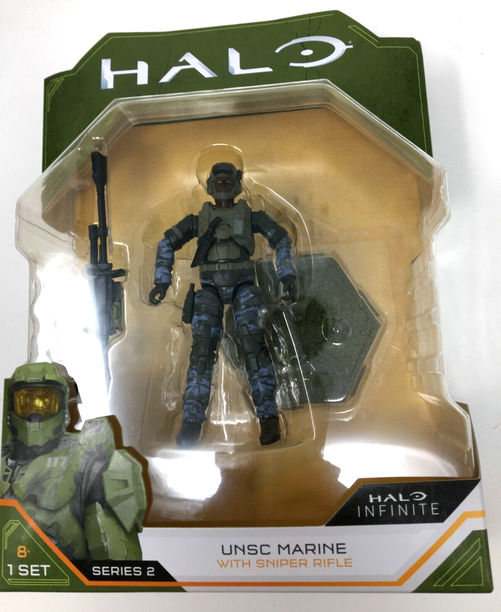 Unsc Marine Halo McFarlane Toys Halo Reach Series 4 UNSC Marine Major