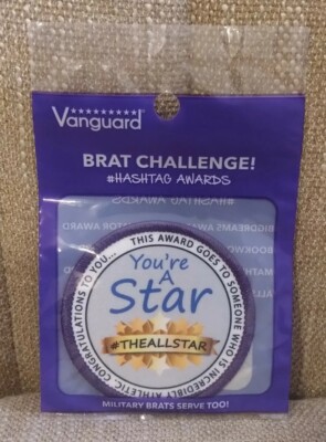 #YOU'RE A STAR Award Patch, Vanguard Military Brat Patch Series (FREE ...