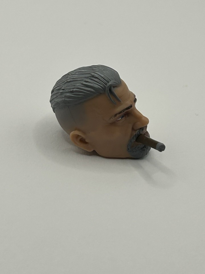 Valaverse Action Force Col. Siege Head With Cigar Fodder 1/12 Scale | eBay