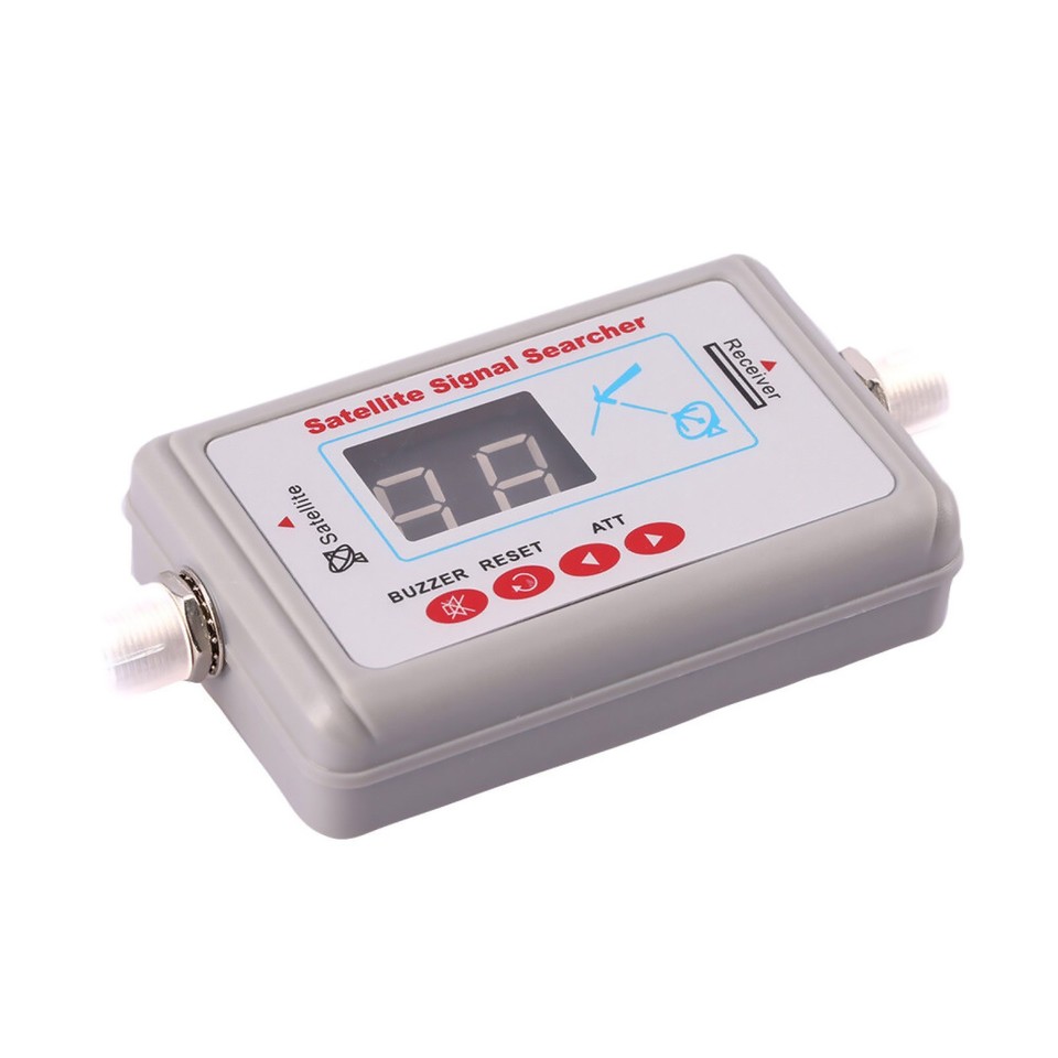 950-2150MHz Digital Satellite Signal Finder Strength Meter LED Display ...