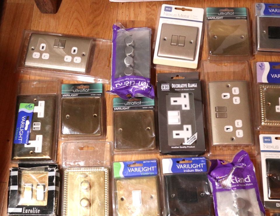 Bundle Two - Assorted light switches and fittings - Please read | eBay UK